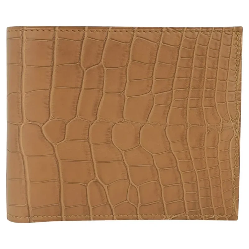 Matte Kraft Alligator MC2 Copernic Wallet | Artisan-Grade